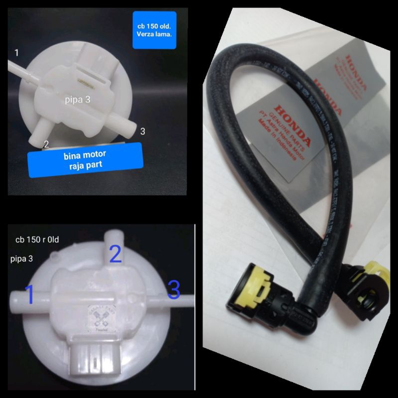 Jual cangkang rumah fuel pump cb150r old cb 150 r old verza old rumah ...