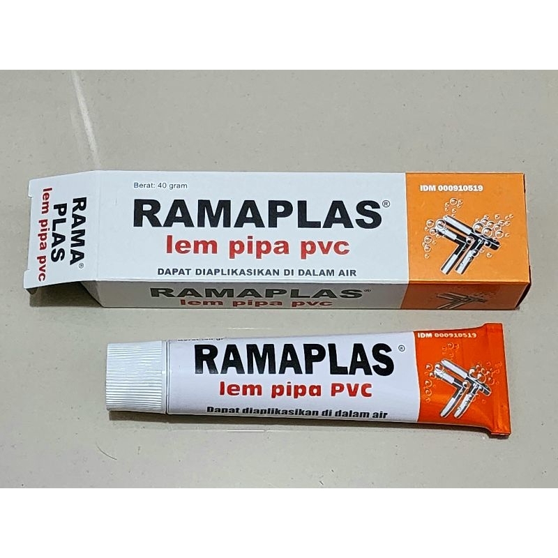 Jual Lem Pipa PVC Ramplast odol 40 gram | Shopee Indonesia