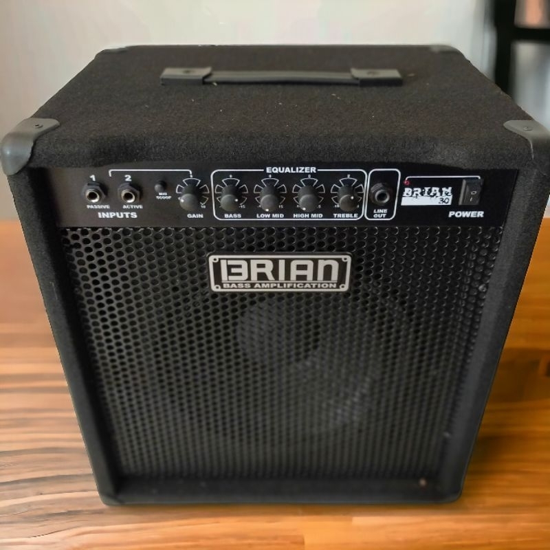 Jual PROMO!!!ampli bass 10in Brian original | Shopee Indonesia