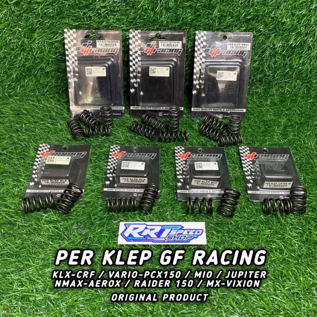 Jual RRT PER PIR KLEP VALVE GF RACING JUPI MIO PCX VARIO NMAX AEROX RAIDER150 MX VIXION | Shopee ...