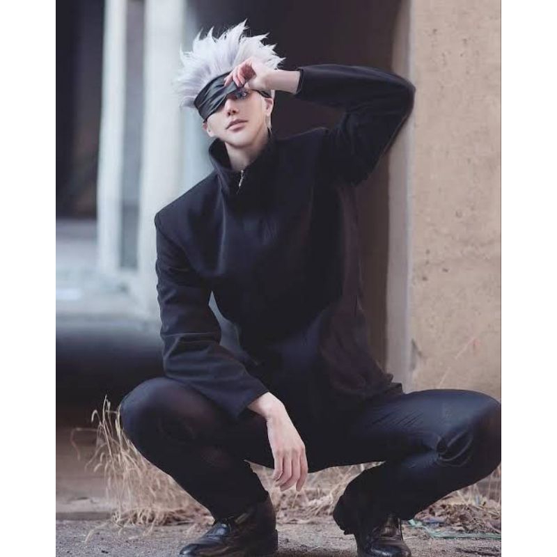 Jual (PRE ORDER) PAKET COSPLAY GOJO SATORU JUJUTSU KAISEN LENGKAP ...