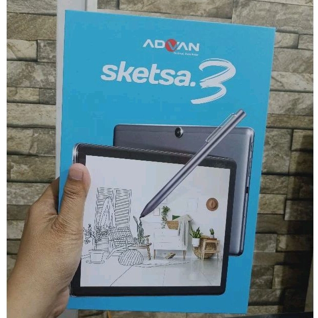 Jual ADVAN TAB SKETSA 3 6/128GB free keyboard | Shopee Indonesia