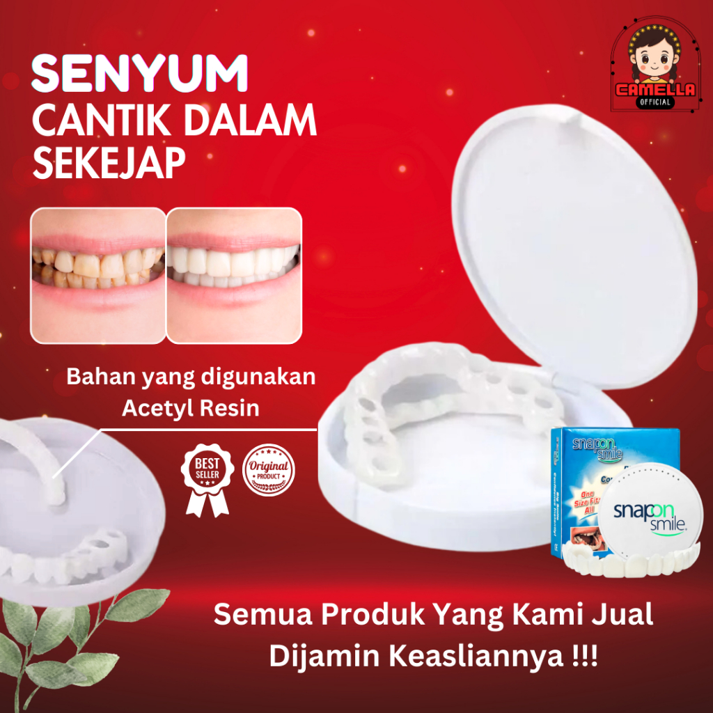 Jual Snap On Smile Veneer Vener Venner Veener Venerr Viner Alat Pemutih ...
