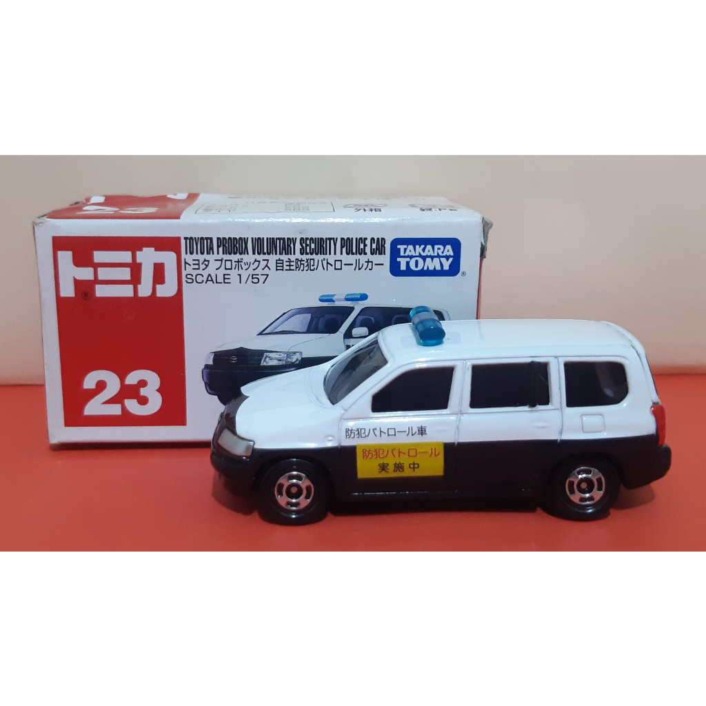 Jual Takara Tomy Tomica 23 Toyota Probox Voluntary Security Police Car ...