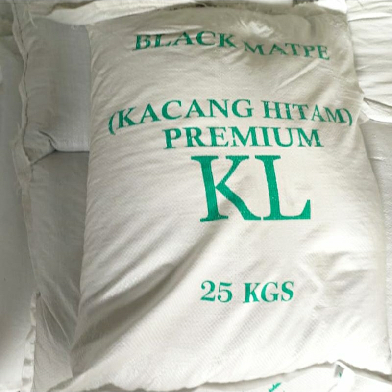 Jual KACANG HITAM "KL" BLACK MATPE PREMIUM Per SAK / 25 kg | Shopee ...