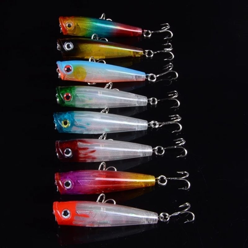 Jual Lure Mini Popper Ultralight casting umpan Kakap Barakuda dll ... Jual Lure Mini Popper Ultralight casting umpan Kakap Barakuda dll ...