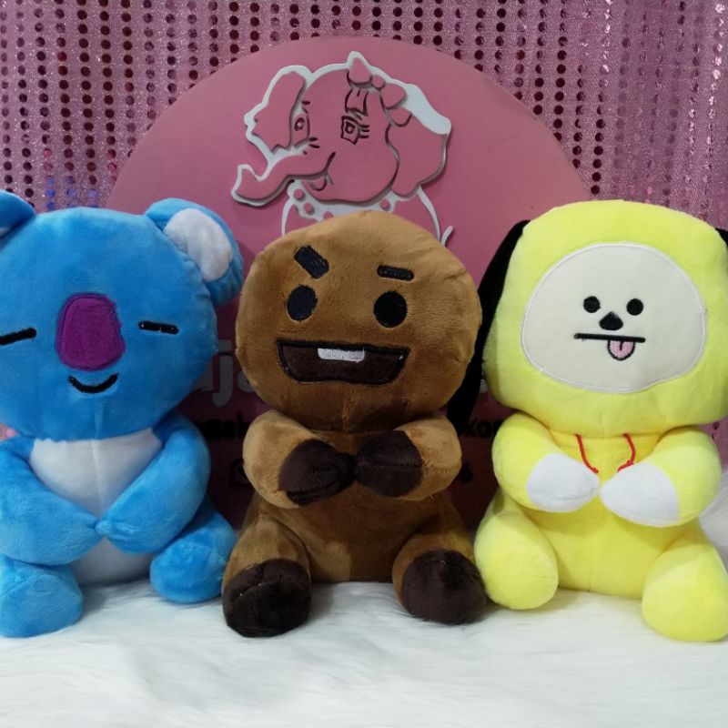 Jual Boneka BTS Duduk Yelvo | Shopee Indonesia