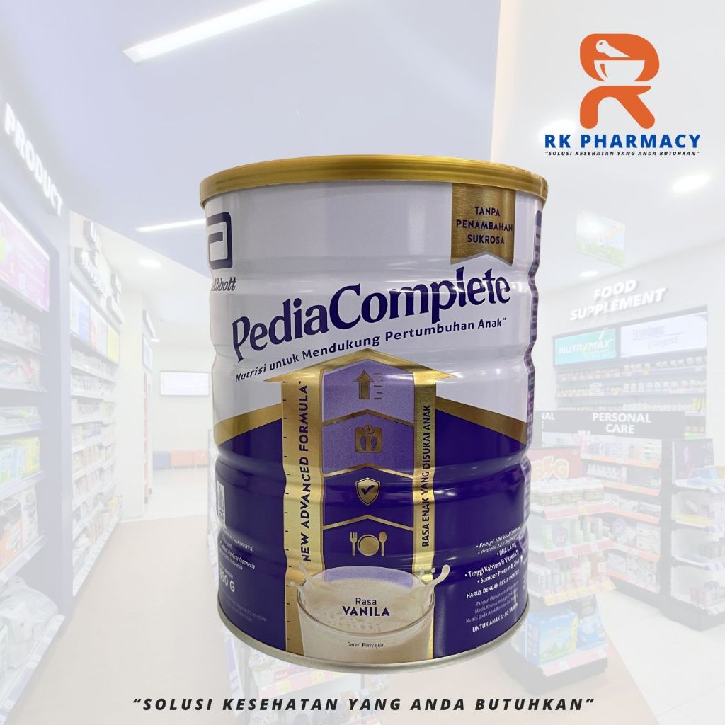Jual PEDIACOMPLETE VANILLA 850 gram | Shopee Indonesia