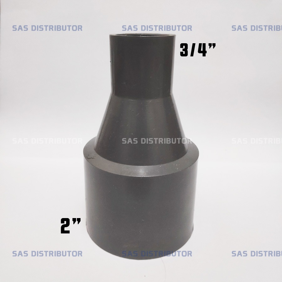Jual Vlok Sok 2 x 3/4" inch PVC Superlon / Reducer Sock 2 x 3/4 AW ...