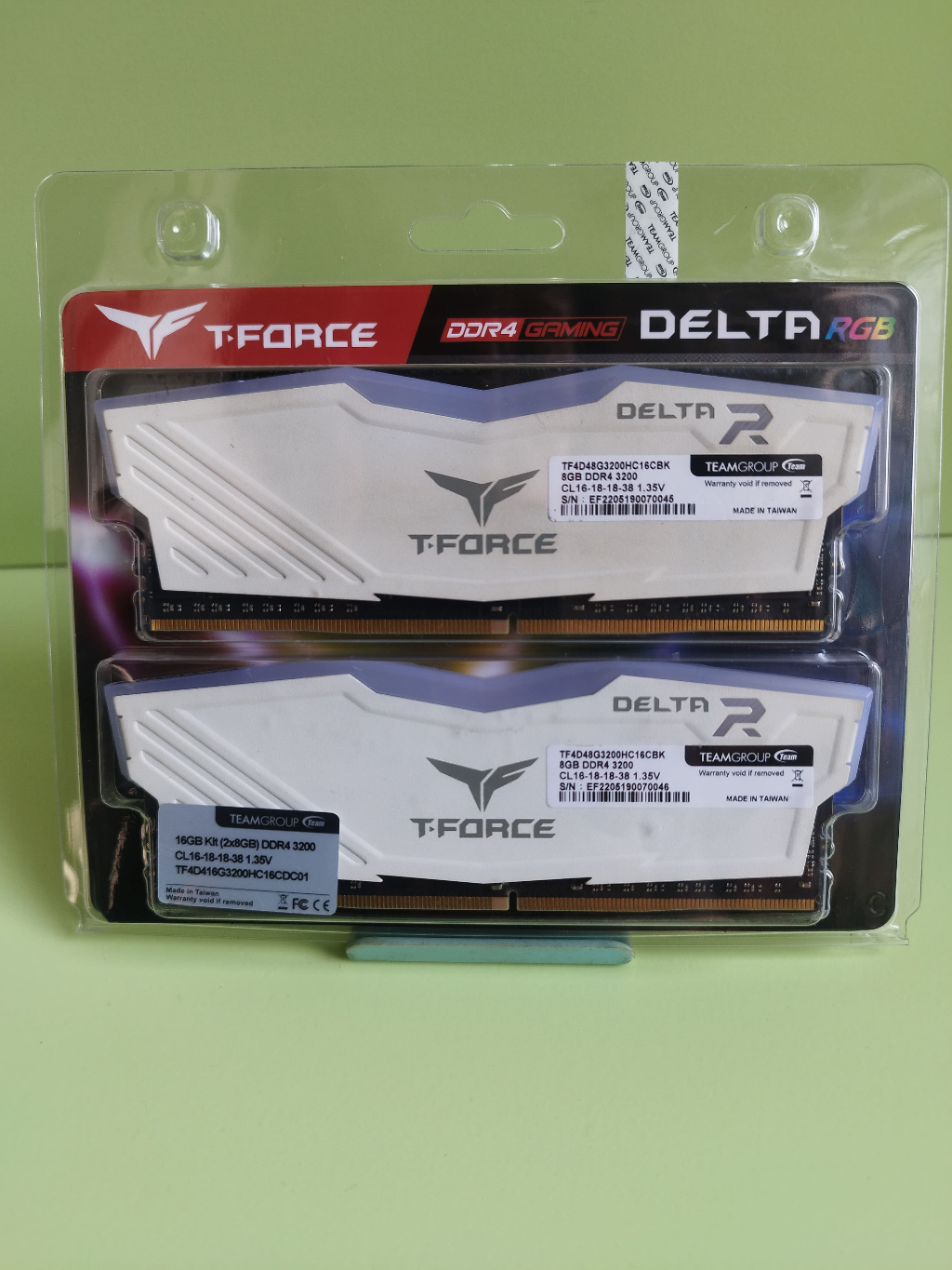 Jual RAM DDR4 DELTA T-FORCE 3200Mhz RGB 16Gb ( 8GB x 2 ) | Shopee Indonesia