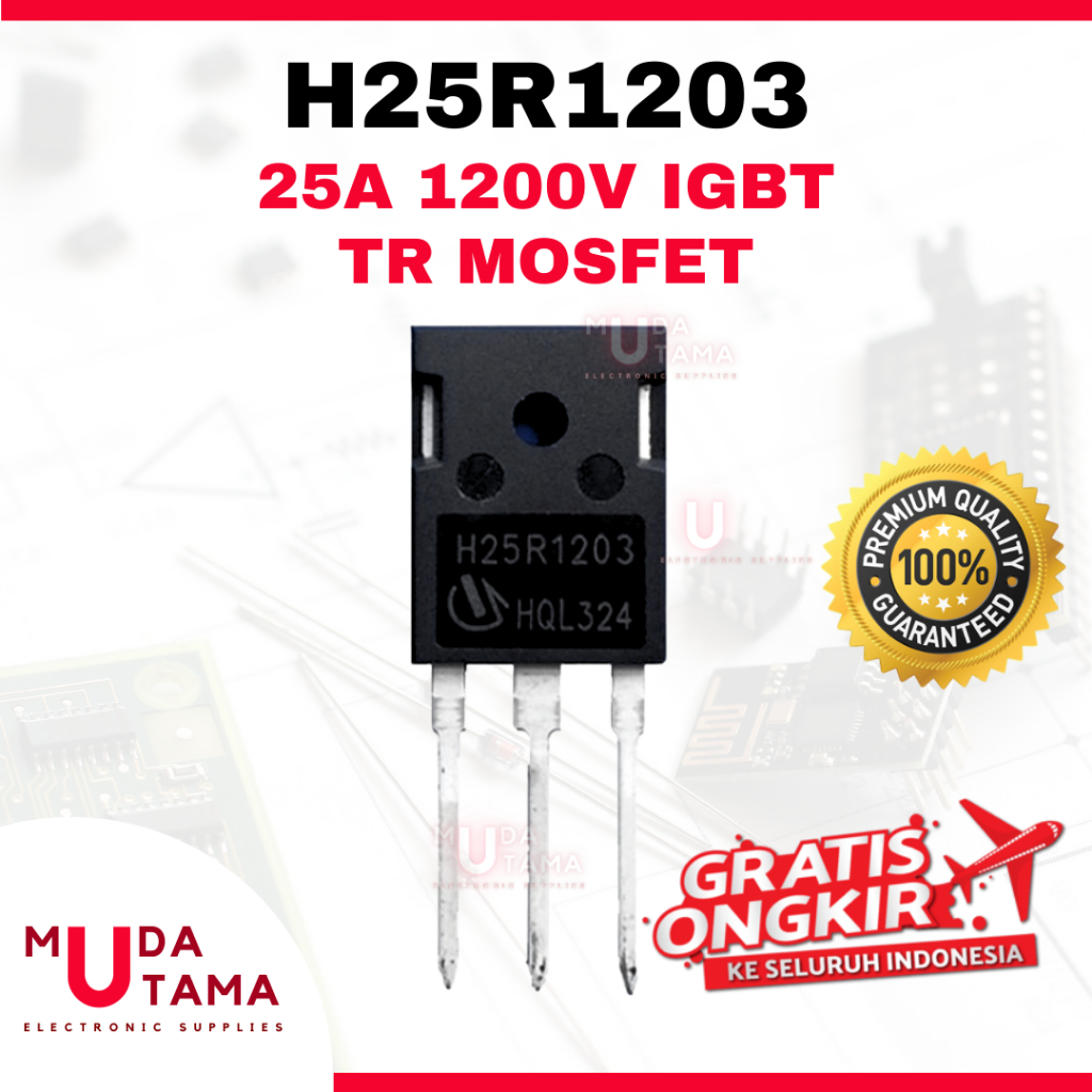 Jual Transistor Mosfet H25R1203 25A 1200v IGBT | TR H25R1203 | Mosfet ...