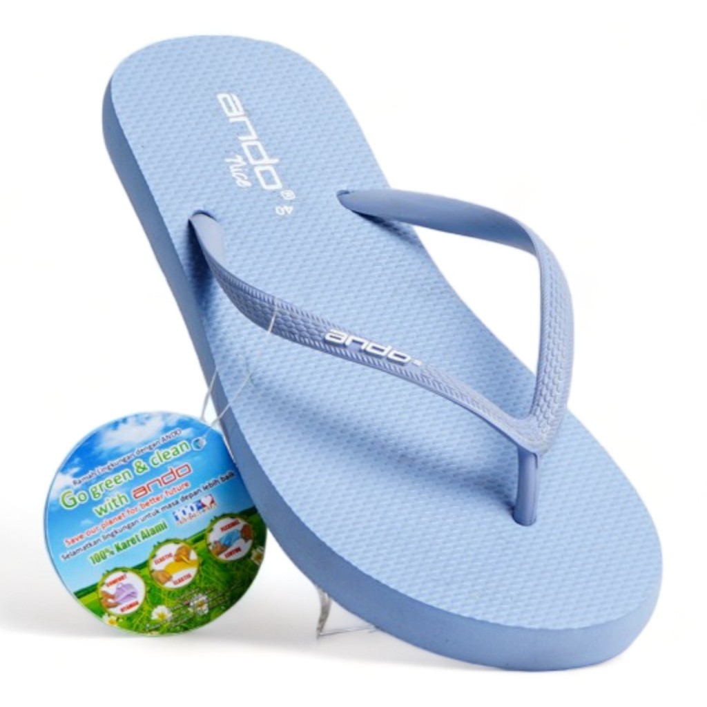 Jual Ando Nice Sandal Jepit Wanita Kasual Sendal Japit Cewek Simple ...