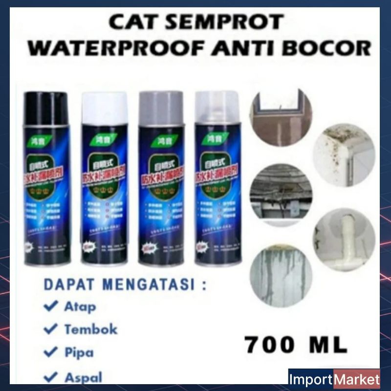 Jual [IM]☆ spray pilox cat anti bocor waterproof lapis dinding tembok ...