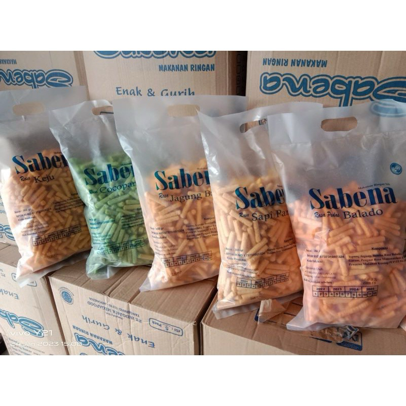 Jual SNACK SABENA 1 KARDUS ISI 5 BUNGKUS | Shopee Indonesia