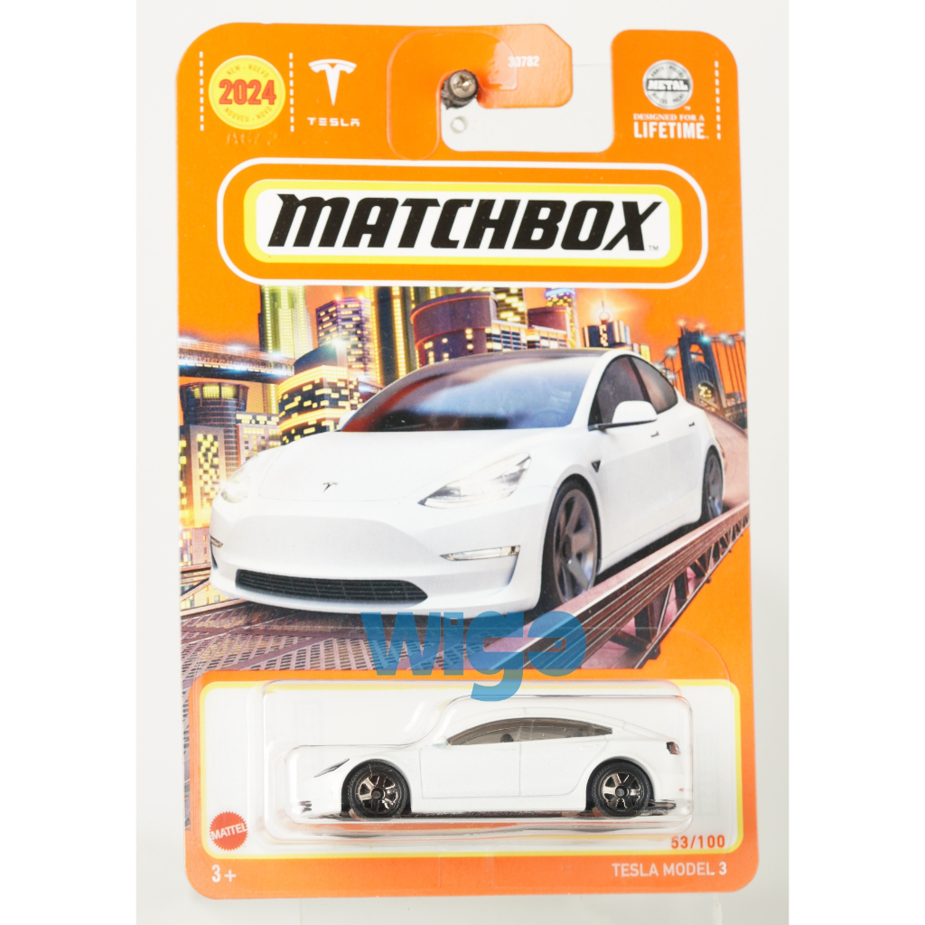 Jual Matchbox Tesla Model 3 putih New Model A 2024 Diecast | Shopee ...