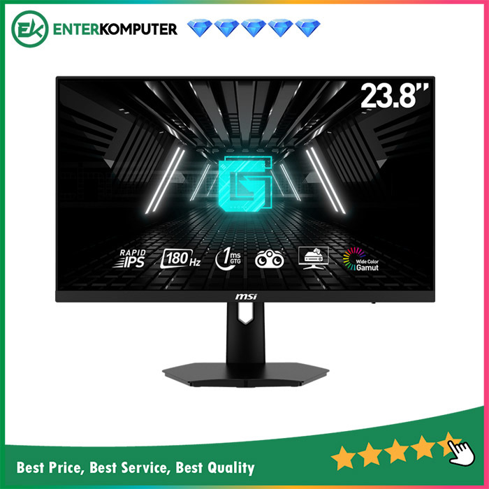 Jual MSI G244F E2 23.8" FHD Rapid IPS 180Hz Gaming Monitor | Shopee ...
