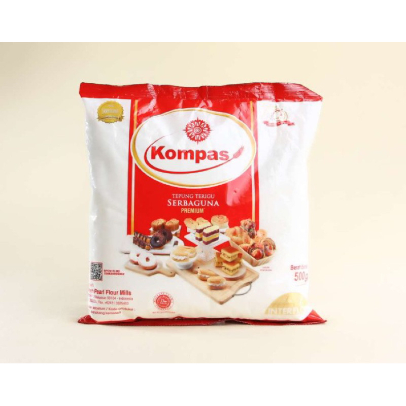 Jual Terigu Kompas 500 gram | Shopee Indonesia