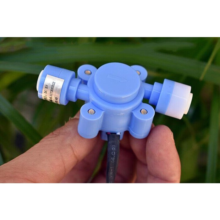 Jual Sensor Aliran Air Water Flow Sensor 1/4inch 6.5mm Dispenser Kopi ...