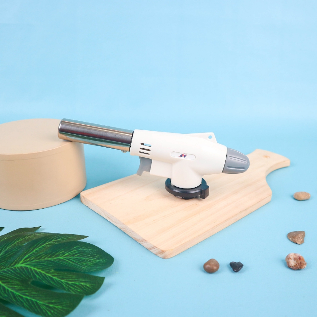 Jual Portable Kepala Gas Torch BBQ Blow Torch / Flame gun gas torch ...