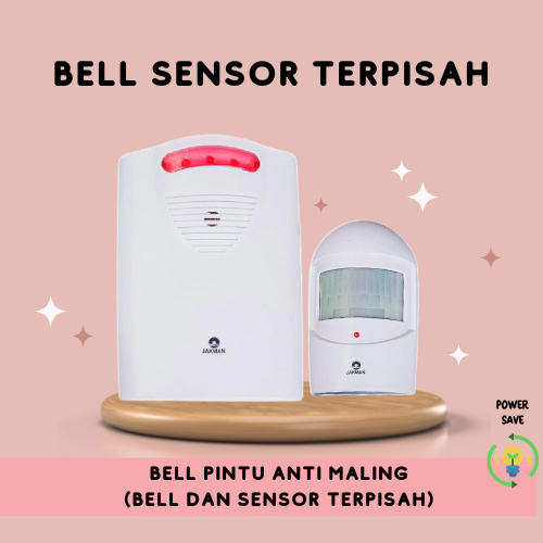 Jual BELL SENSOR ANTI MALING/BELL SENSOR TERPISAH/BELL SENSOR GERAK ...