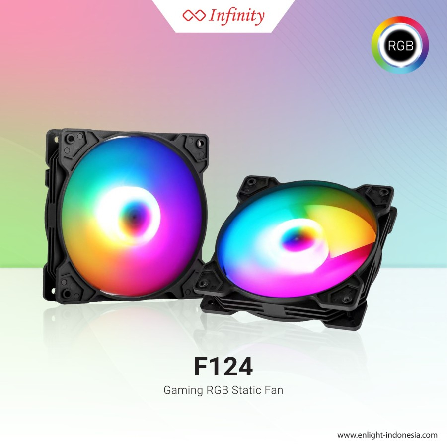 Jual ENLIGHT/INFINITY FAN CASING F124 RGB | Shopee Indonesia
