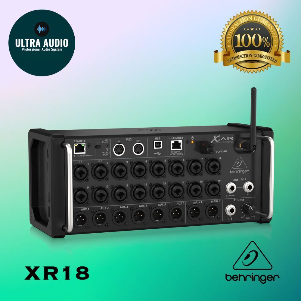 Jual Behringer X AIR XR18 / XR-18 / XR18 Digital Mixer ORIGINAL ...