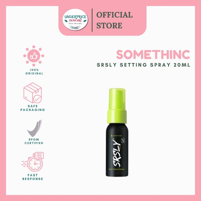 Jual SOMETHINC SRSLY Balancer Make up Setting Spray 20ml | Shopee Indonesia