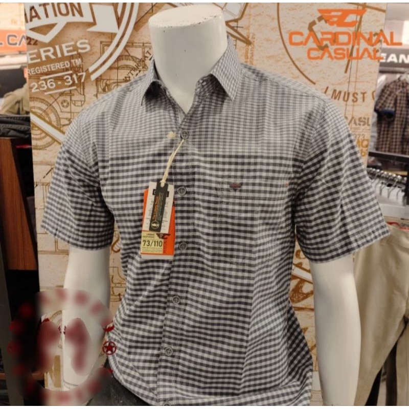 Jual CARDINAL CASUAL ORIGINAL KEMEJA PRIA LENGAN PENDEK REGULER TERBARU ...
