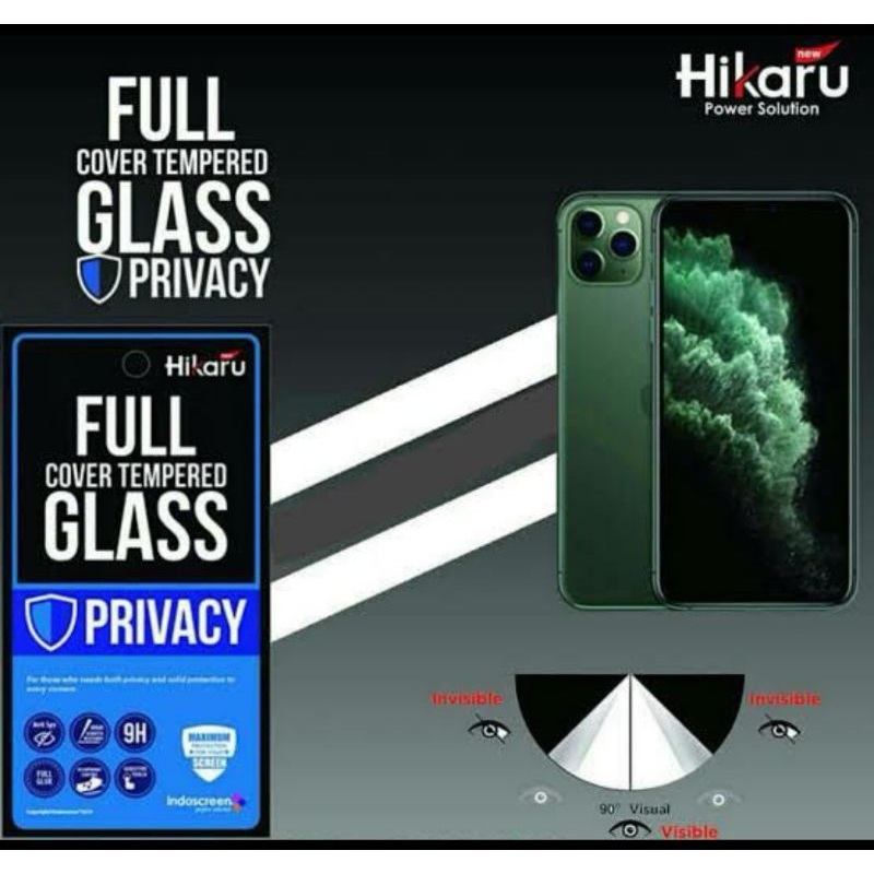 Jual TEMPERED GLASS SPY HIKARU IPHONE 7+ 8+ X XS XR XS MAX XR 11 PRO ...