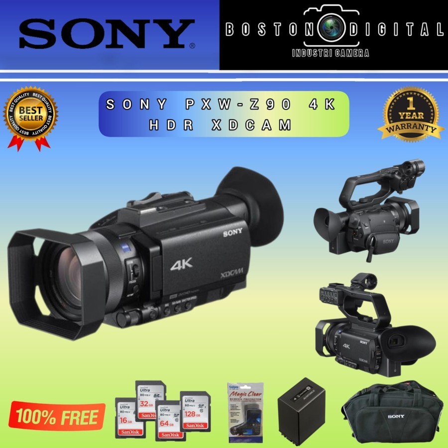 Jual SONY PXW Z90 4K / CAMCORDER SONY PXW-Z90 | Shopee Indonesia