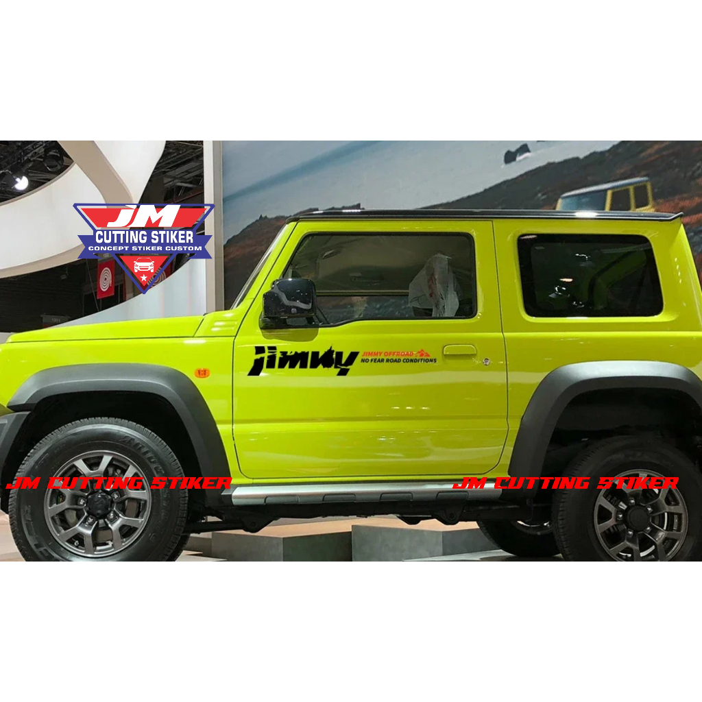 Jual stiker mobil jimny stiker list tulisan jimny offroad | Shopee ...