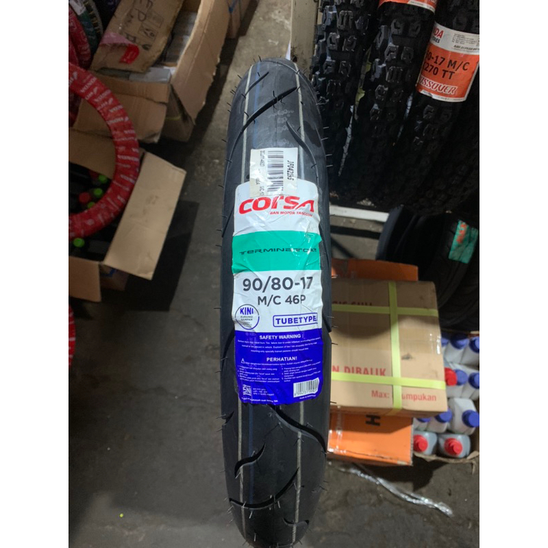 Jual BAN MOTOR CORSA Terminator Ring 17 size 80/80-17 &90/80-17 ...