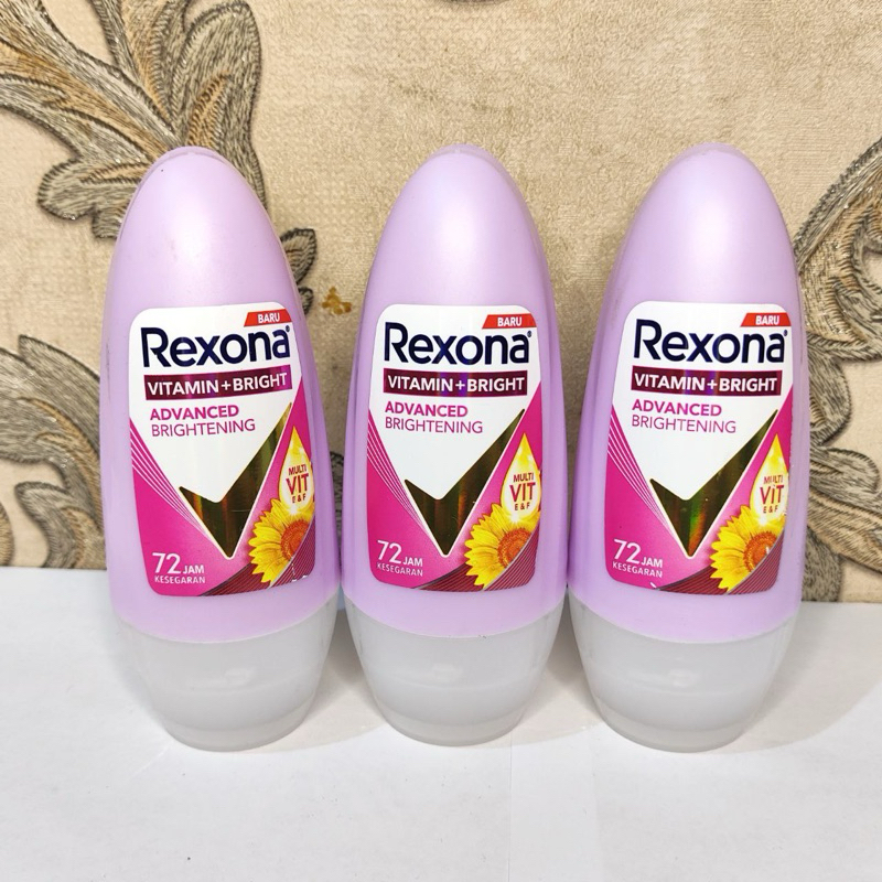 Jual REXONA Women Deodorant Roll On Advanced Brightening / Dreamy ...