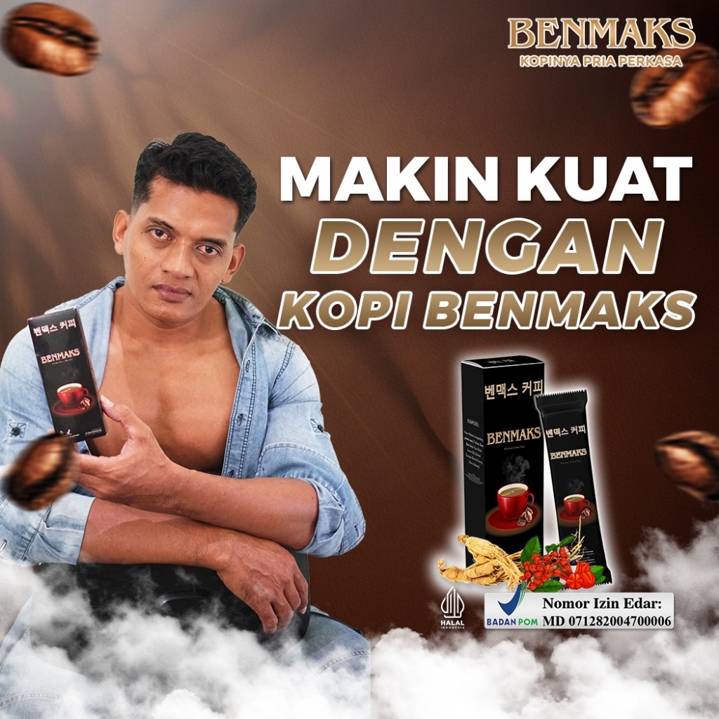 Jual KOPI BENMAKS BPOM OBAT KUAT KOPI KEJANTANAN PRIA STRONGMAN KEMASAN ...