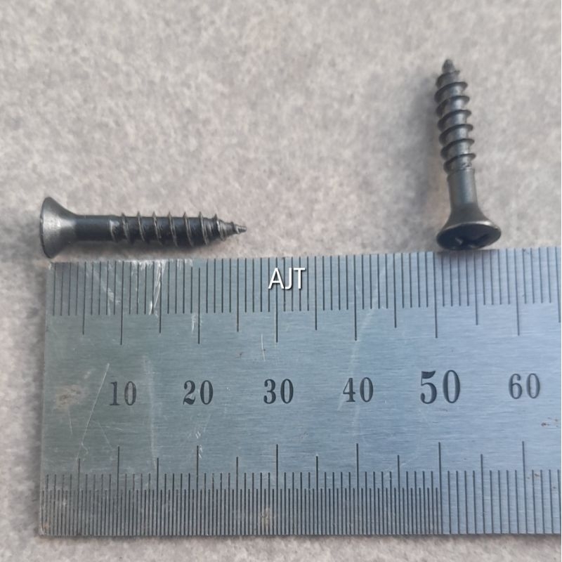 Jual Baut Almari kayu olympic Baut baja hitam SCREW RATTAN | Shopee ...