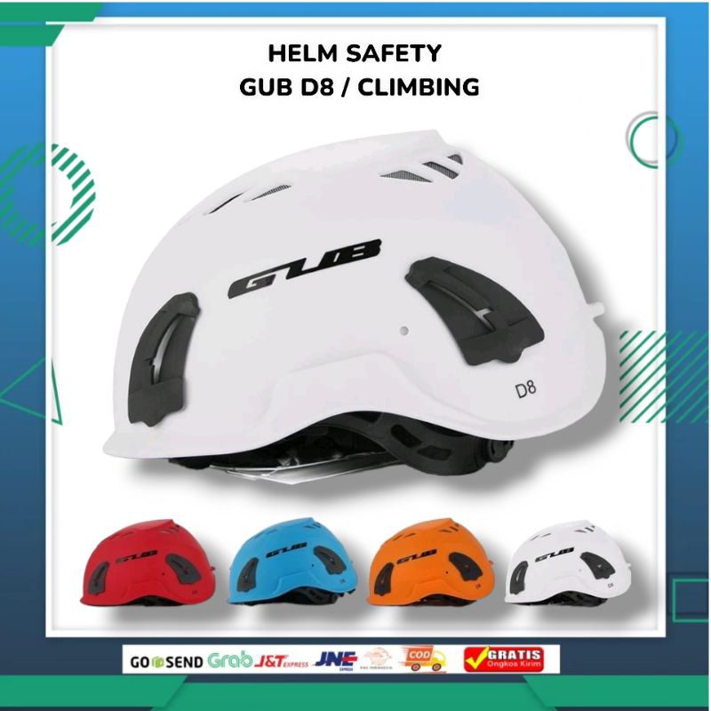 Jual Helm Safety Gub D8 Climbing Rescue Sar Outdoor Original Helmet ...