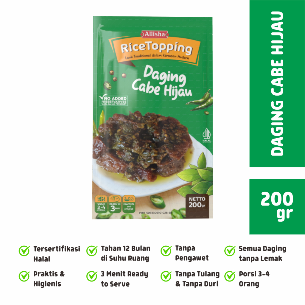 Jual Daging Cabe Hijau | Shopee Indonesia