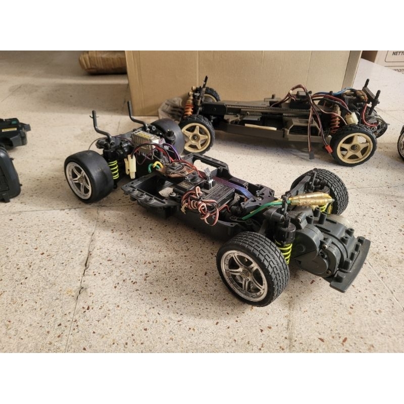 Jual RC 1:10 TAMIYA TA03 KIT ONLY Mulus Murah Vintage jadul (mainan remot anak mobil ban karet ...