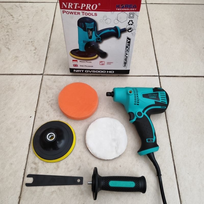 Jual Mesin Poles Polish Polishing Polisher Mobil Motor NRT-PRO GV 5000 ...