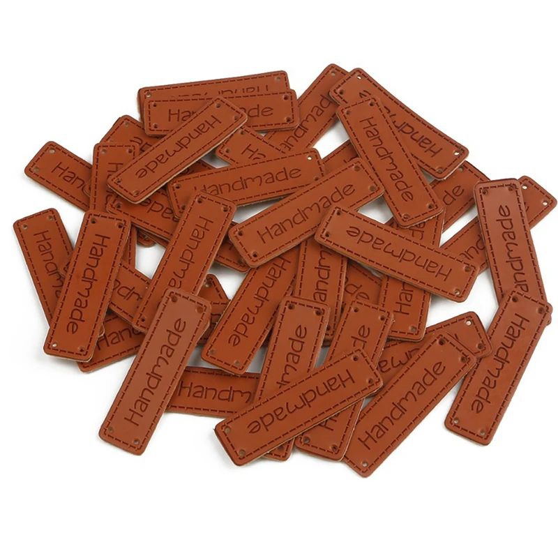 Jual Label Jahit Leather Handmade (10 pcs) | Shopee Indonesia