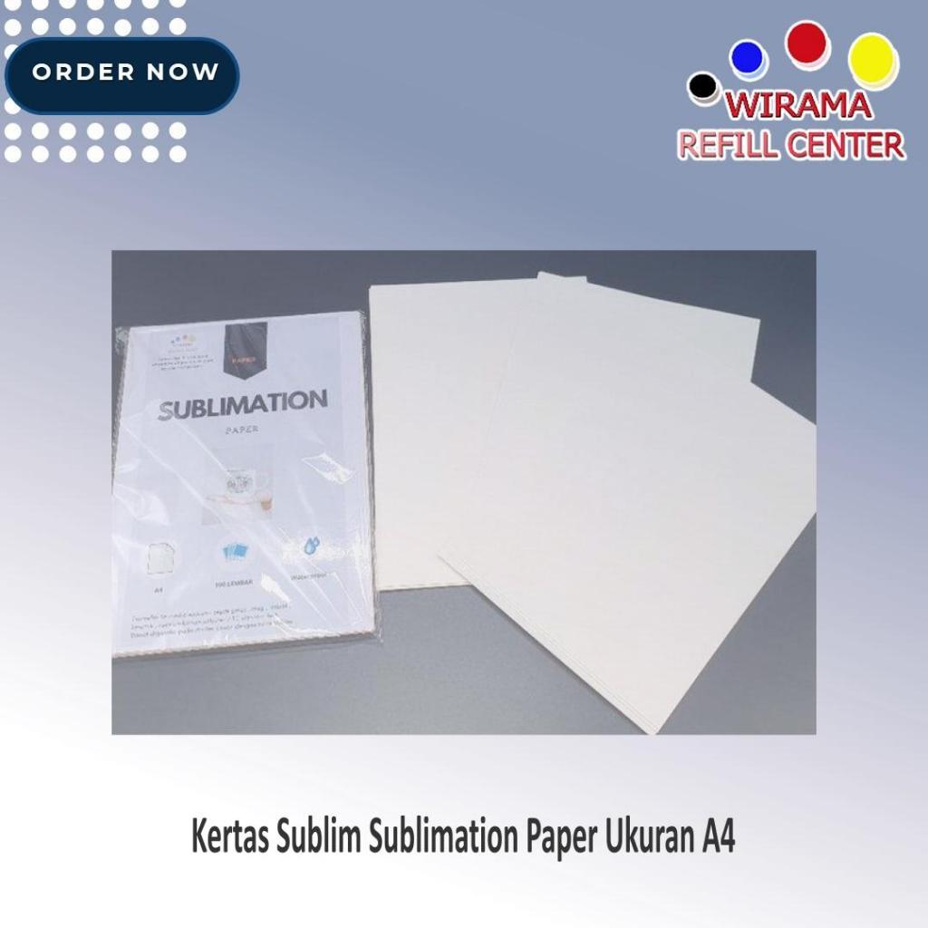 Jual Kertas Sublim Sublimation Paper Ukuran A4 | Shopee Indonesia