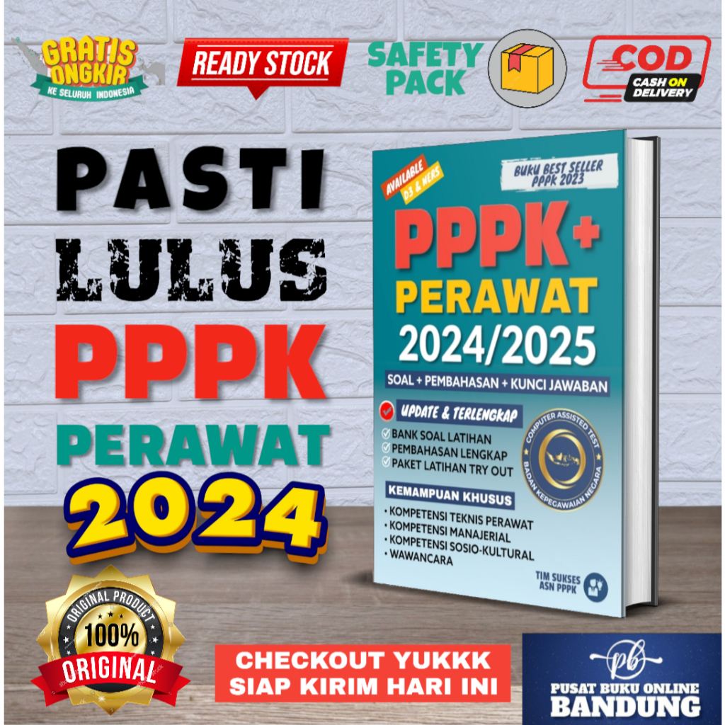 Jual BUKU PPPK PERAWAT 2025 / 2026 LULUS PPPK PERAWAT PPPK BIDAN PPPK ...