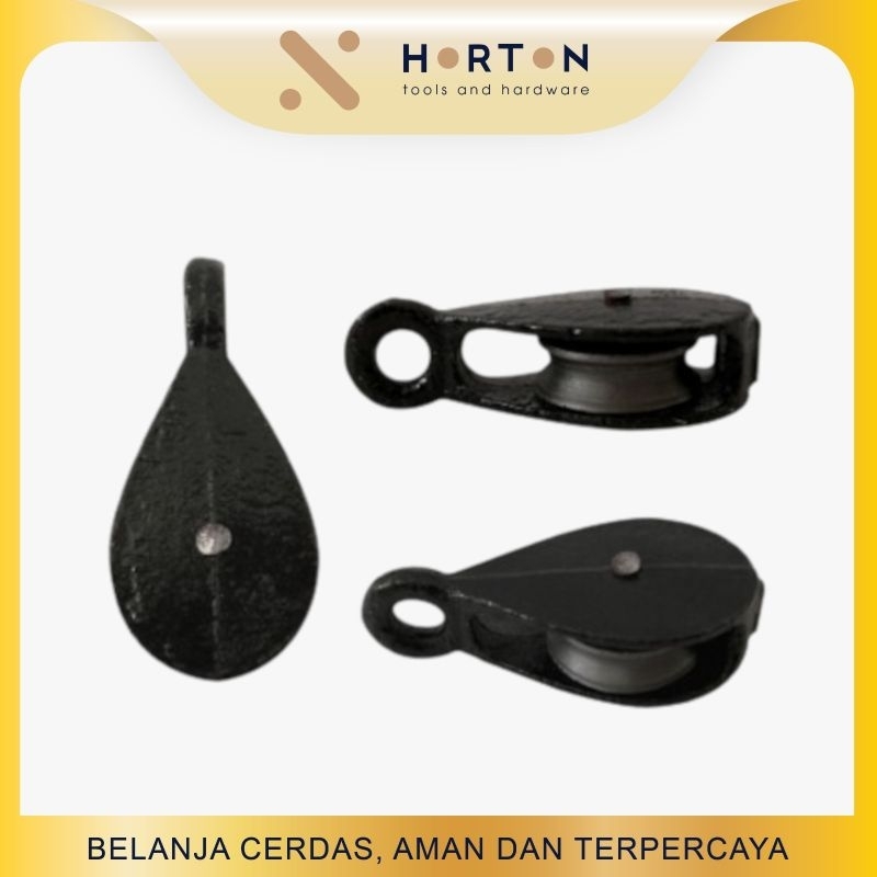 Jual Kerekan Bendera / Katrol Mini Hitam / Kerekan Burung 3/4" | Shopee ...