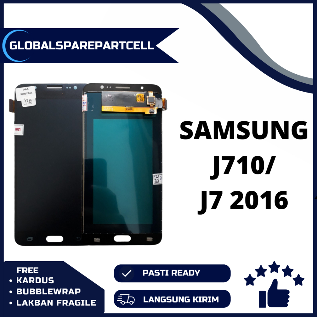 Jual LCD TOUCHSCREEN SAMSUNG GALAXY J7 2016 J710 AAA KONTRAS CONTRAS | Shopee Indonesia