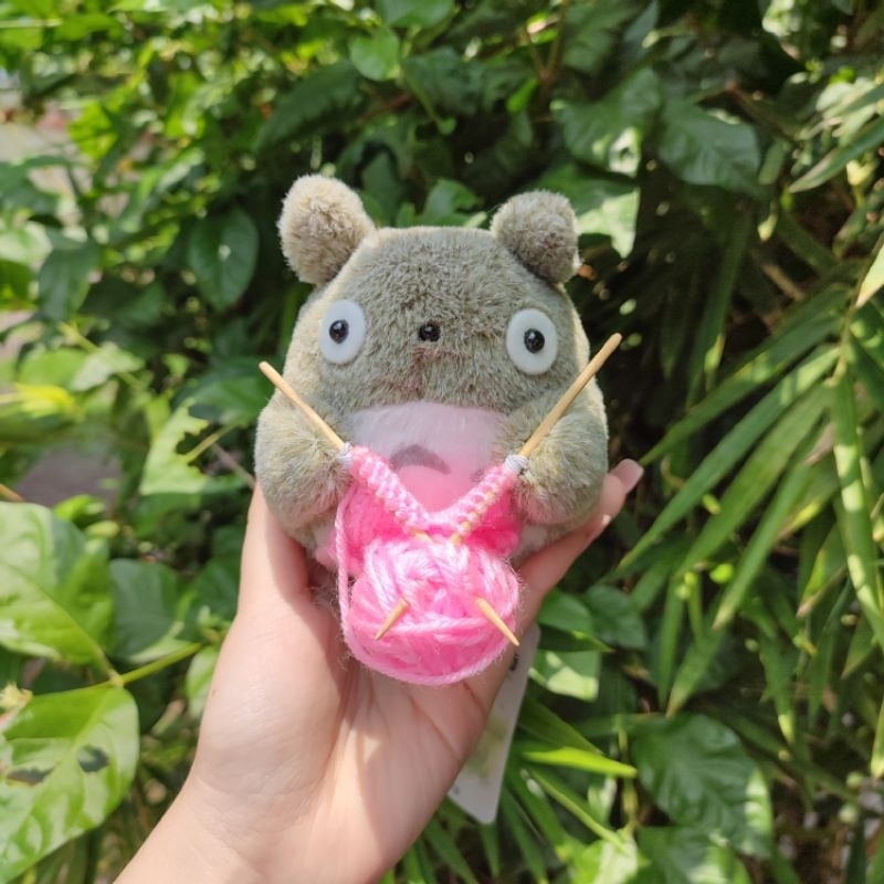 Jual SUN ARROW Boneka Totoro Woll Pink STUDIO GHIBLI ORIGINAL NEW TAG ...