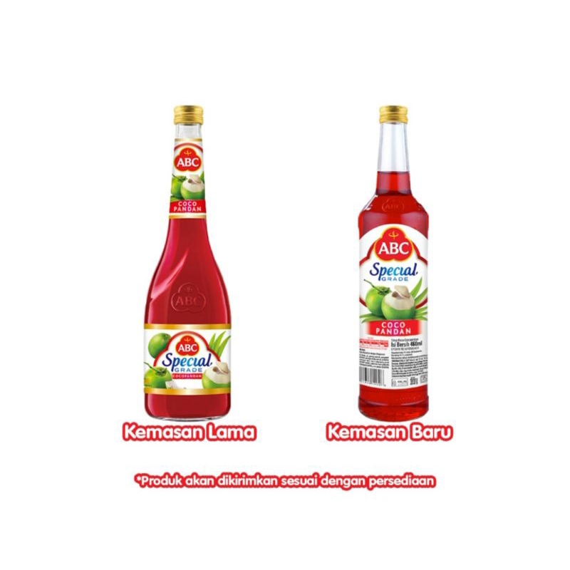 Jual Abc Special Grade Sirup Cocopandan Melon 450ml | Shopee Indonesia