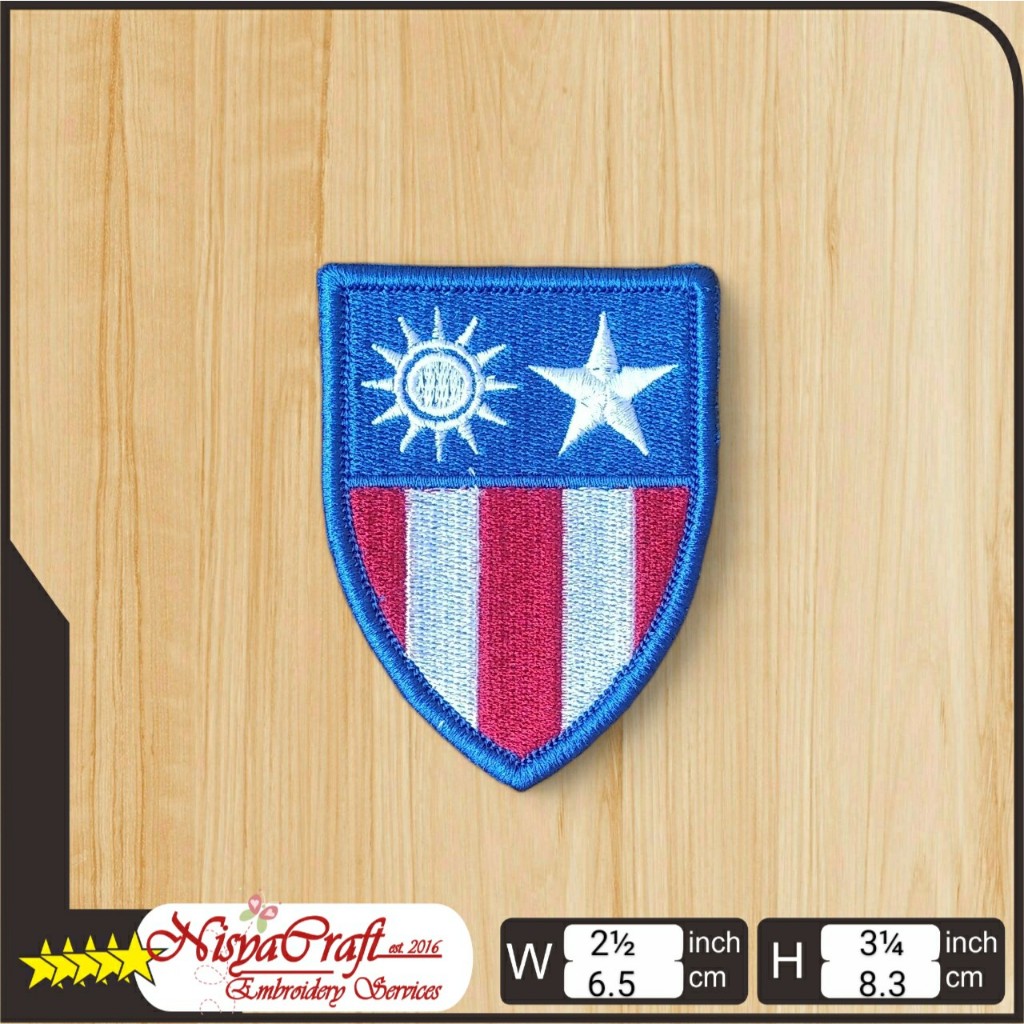Jual NCEP01003-0011 USAAF 14th AAF Army Airforce CBI | SSI | WW2 Patch ...