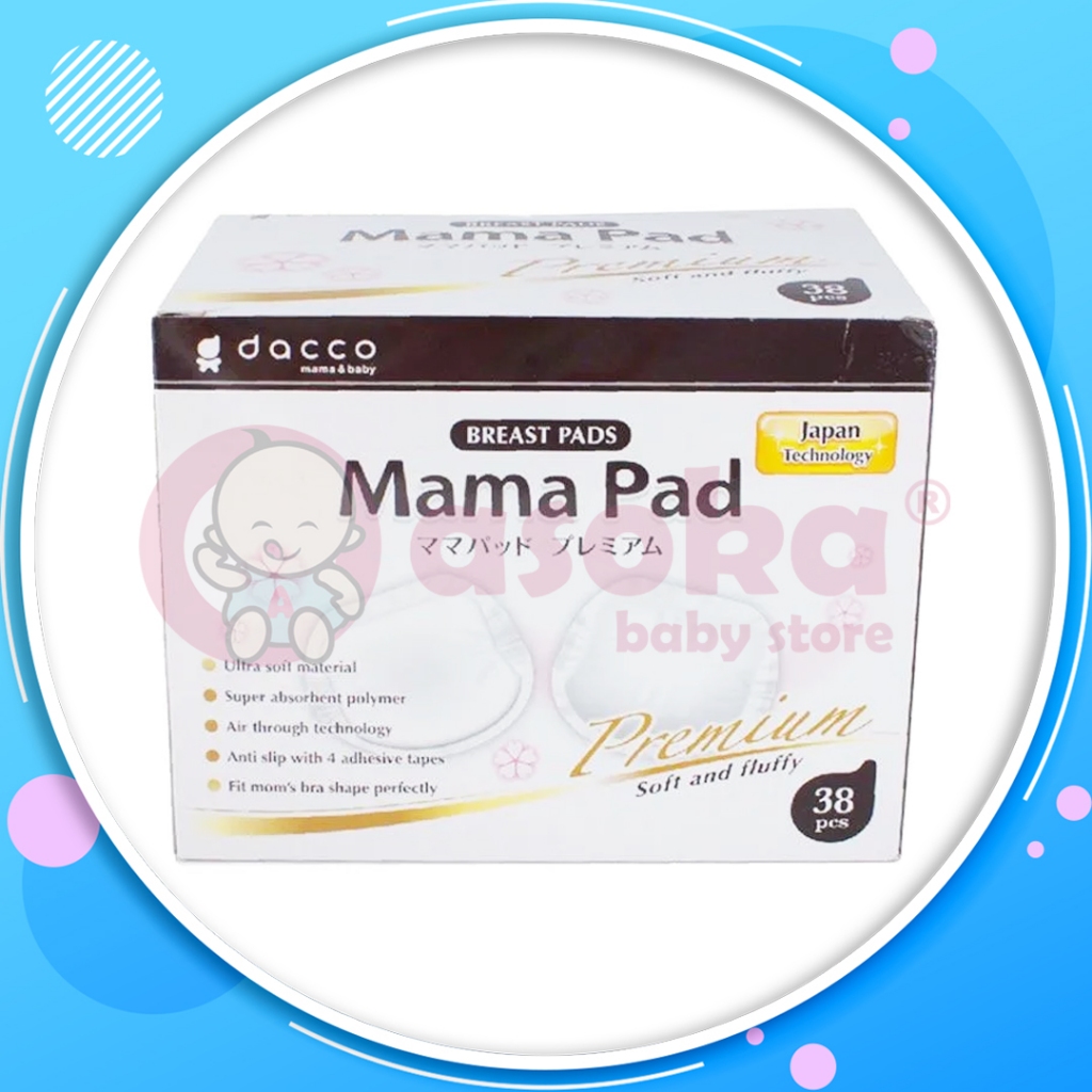 Jual Dacco Mama Pad Premium / Mamapad Breast Pad Premium Isi 38pcs/68pcs ASOKA | Shopee Indonesia