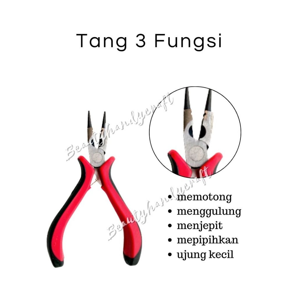 Jual Tang 3 in1 khusus aksesoris/ Tang potong jepit putar | Shopee ...