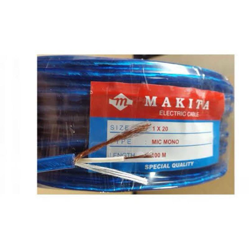 Jual Kabel Mic Mono Makita 100 Meter 1x20 100m 1 Roll | Shopee Indonesia
